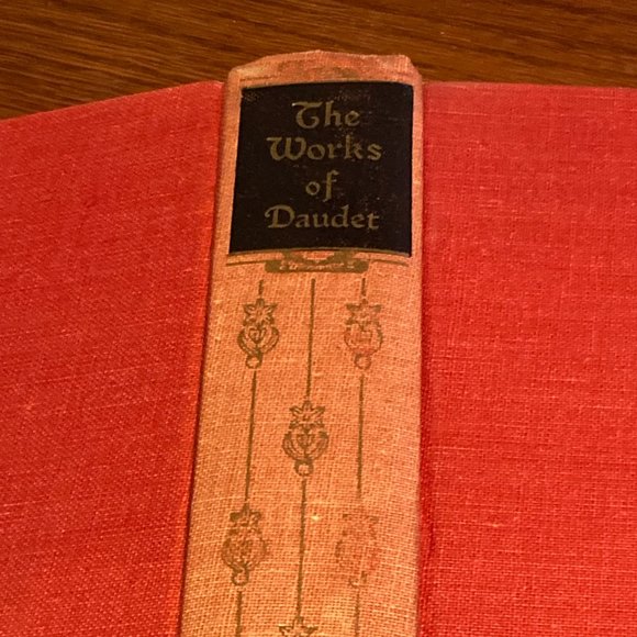 Art | Antique Bookthe Works Of Alphonse Daudet One Volume Edition 1929 ...